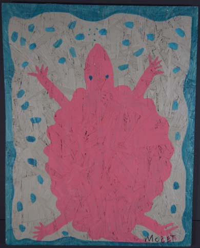 Contemporary Folk Artist Mose Tolliver paintings for Sale - Marcia ...